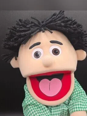 Silly Puppets | Other | 25 Kenny Peach Boy Full Body Ventriloquist ...
